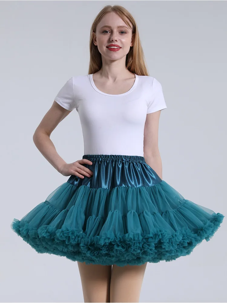 Lolita Cosplay Jupons Tutu Jupes pour Adultes,Mini Jupe Bouffante pour ...