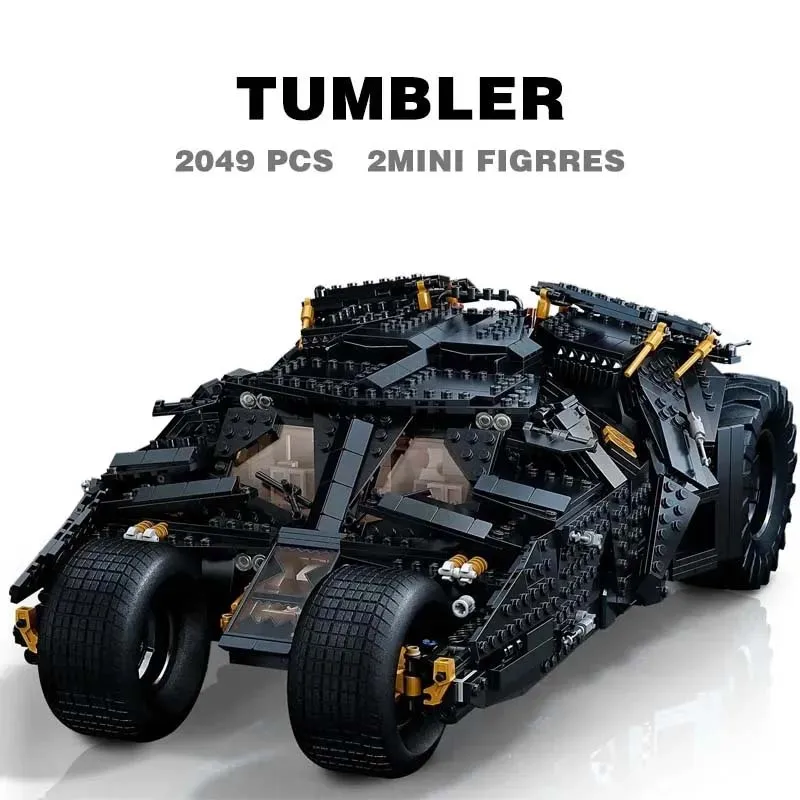 2049-PCS-Tumbler-Black-Sports-Car-Building-Blocks-Bricks-Toy-Birthday ...