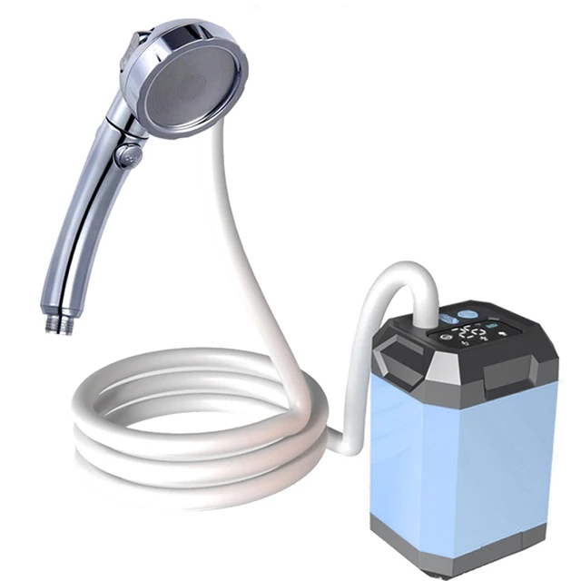 Outdoor Cleaning System Moriko Portable Camping Shower With 8000mAh ...