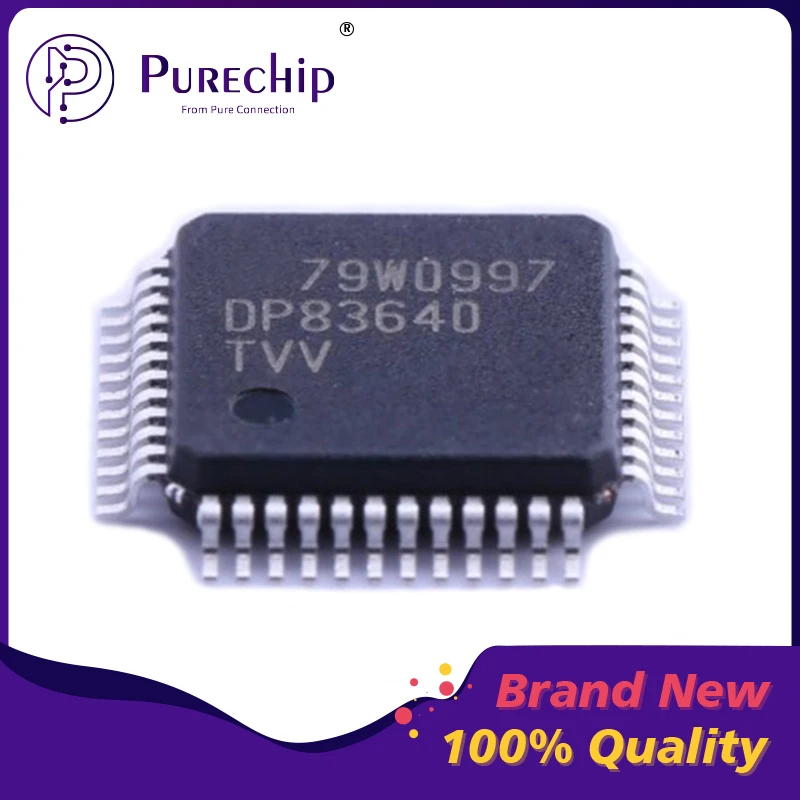 DP83640TVVX/NOPB LQFP 48 DP83640TVVX DP83640TVV DP83640 LQFP48 IEEE 1588 transceptor de ...