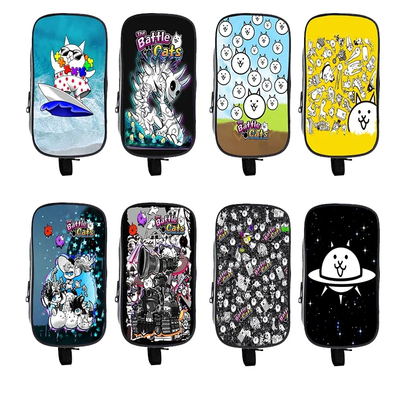 New-The-Battle-Cat-Pencil-Pouch-Bag-for-Girls-Double-Layer-Stationery ...