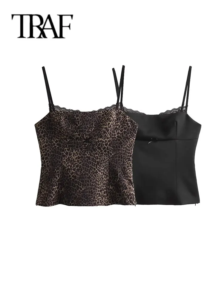 TRAF-Top-de-cetim-sem-mangas-regata-sem-costas-espartilho-feminino ...