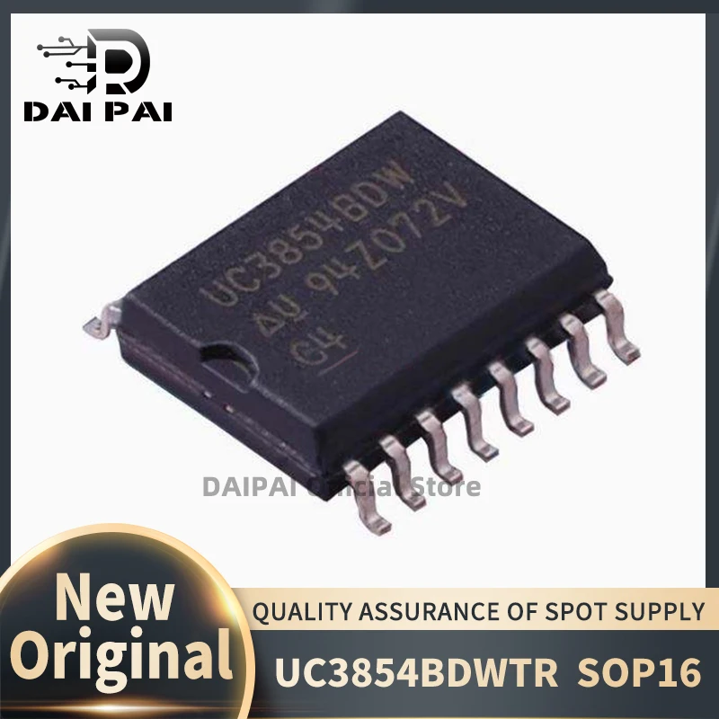 (10Pcs/Lot) 100% New original UC3854DW UC3854BDW UC3854 SOP-16 Chipset ...