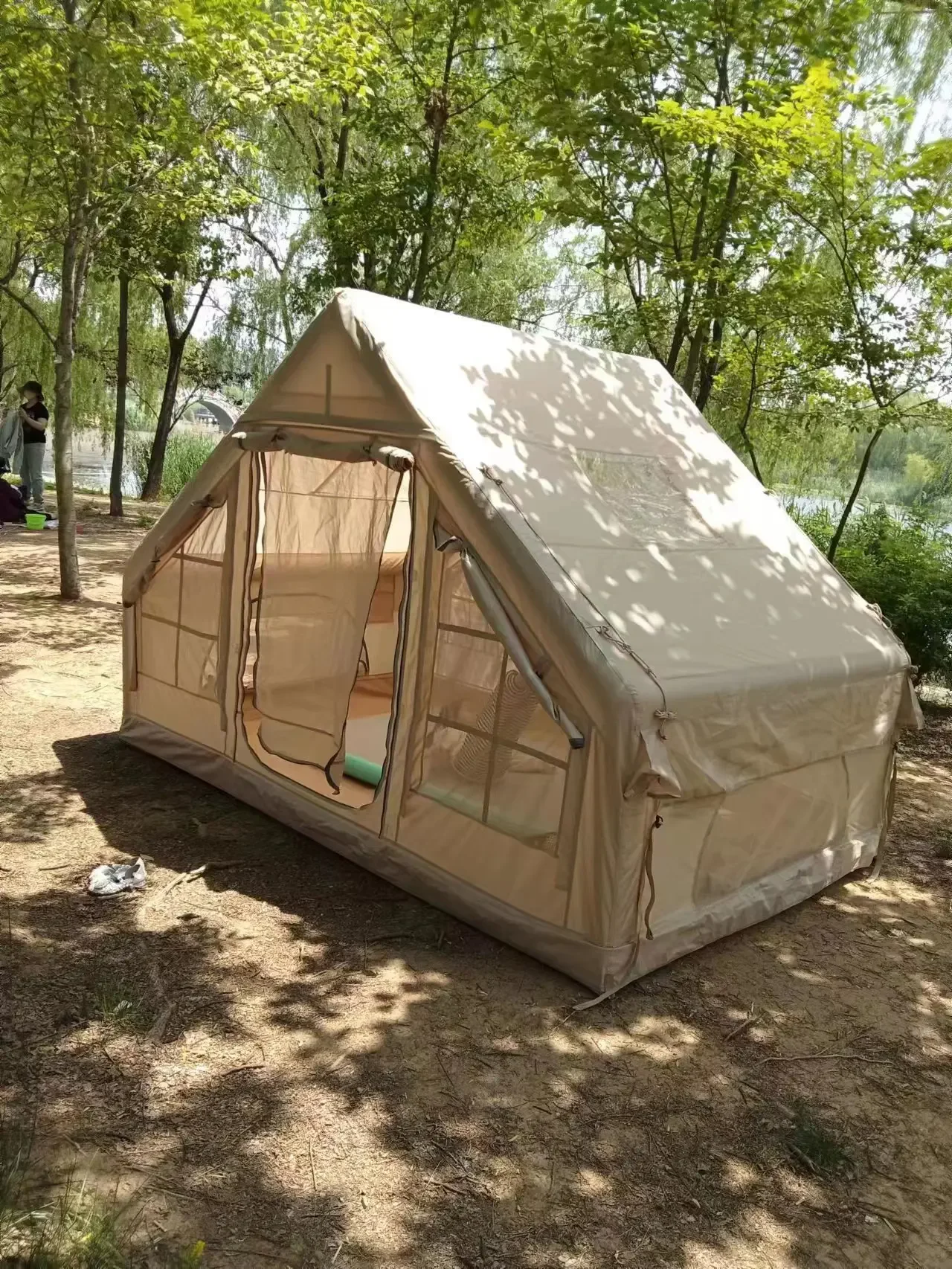 Manufacturer-Inflatable-Outdoor-Camping-Tent-Adult-Integrated-Ridge ...