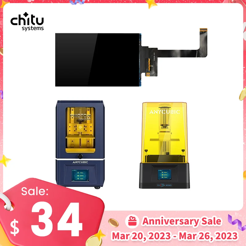 Photon Mono 2k Lcd Screen | 3d Printer Mono Screen | Screen Mono X ...