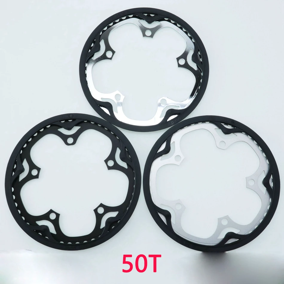 Original Style 50T Chainring with Protective Disc for Brompton Folding ...