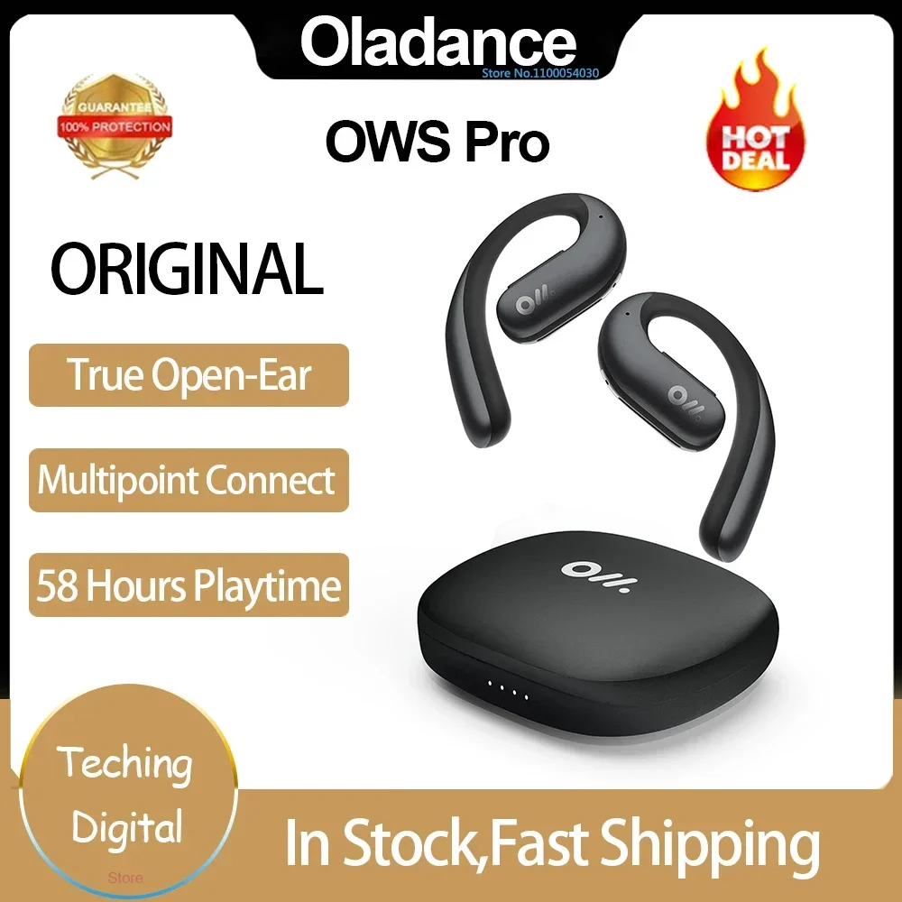 Oladance-OWS-Pro-auriculares-Bluetooth-con-conexi-n-multipunto-estuche-de-carga-incluido ...