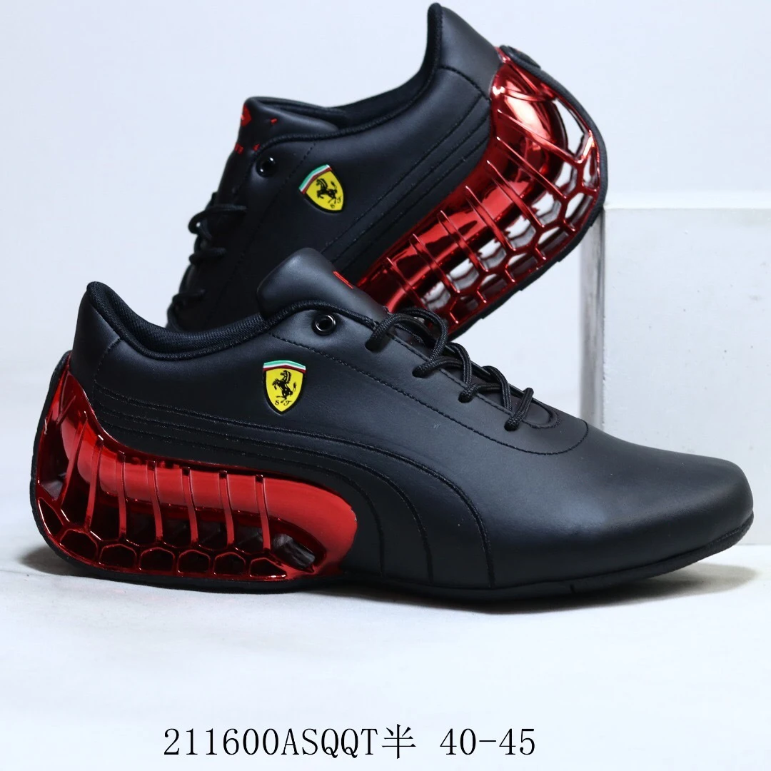 Sapatos-esportivos-de-luxo-Ferrari-antiderrapante-respir-vel-AMG-ao-ar ...