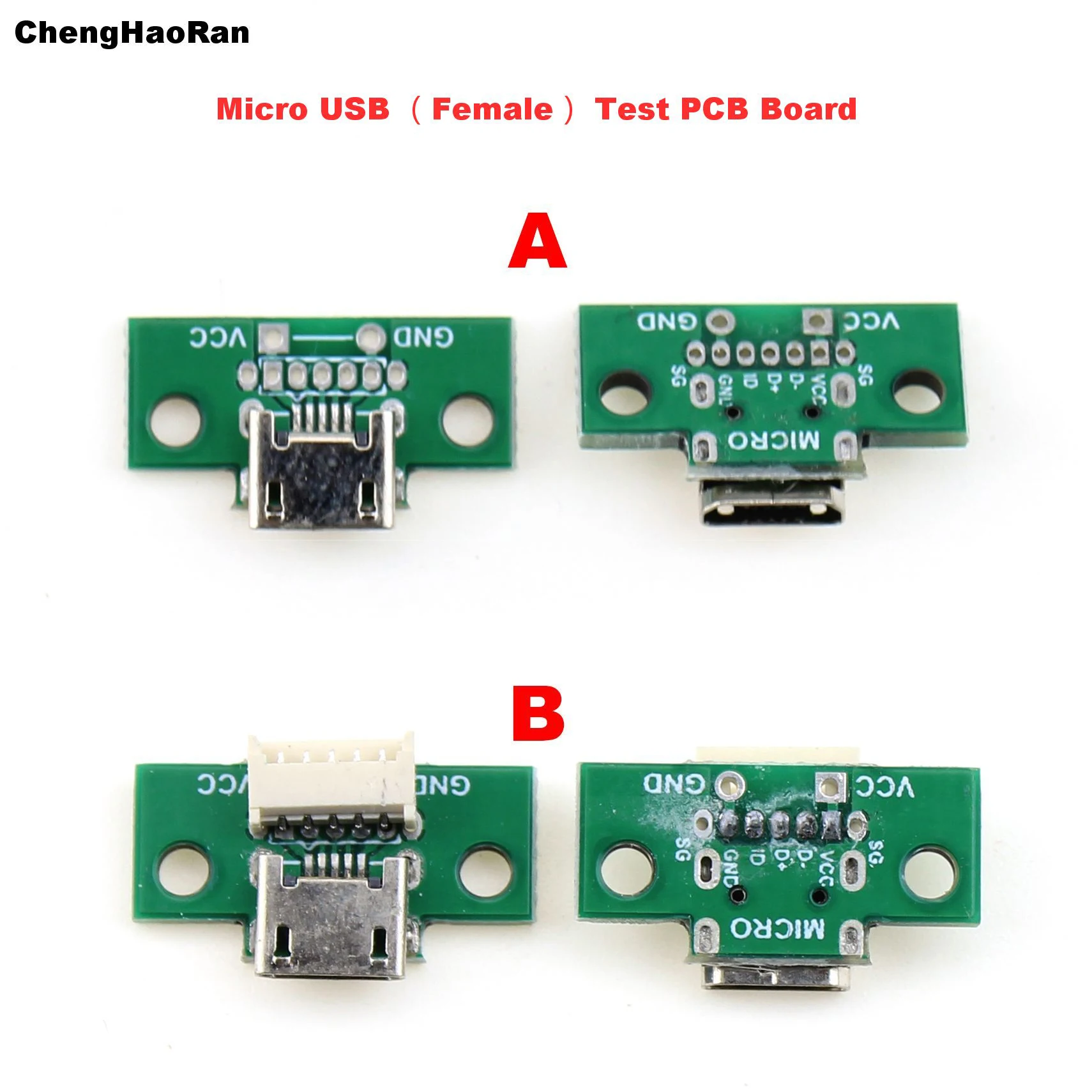 New Micro Usb Dip Adapter 5pin Female Connector | Usb Board Connector ...