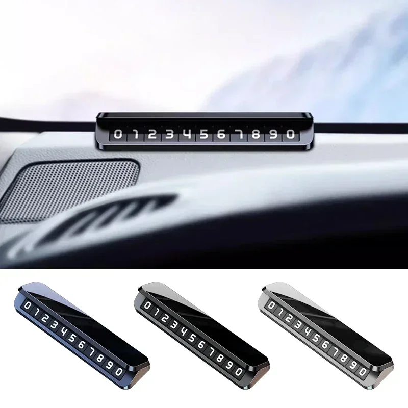 Car-Temporary-Parking-Card-Phone-Number-Card-Plate-Telephone-Number-Car ...