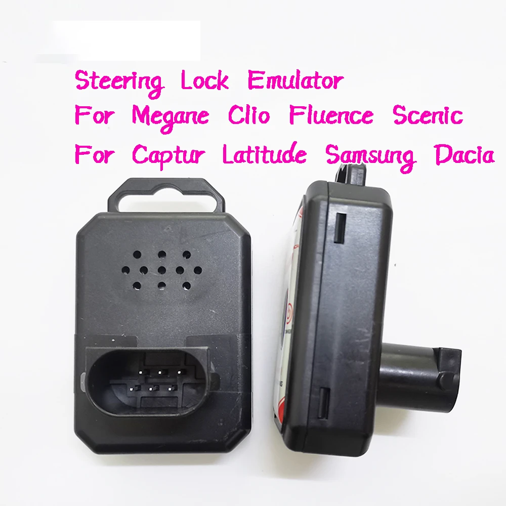 ESL EIS ELV Steering Lock Emulator Simulator With Voice For Renault Megane Clio Fluence Scenic ...