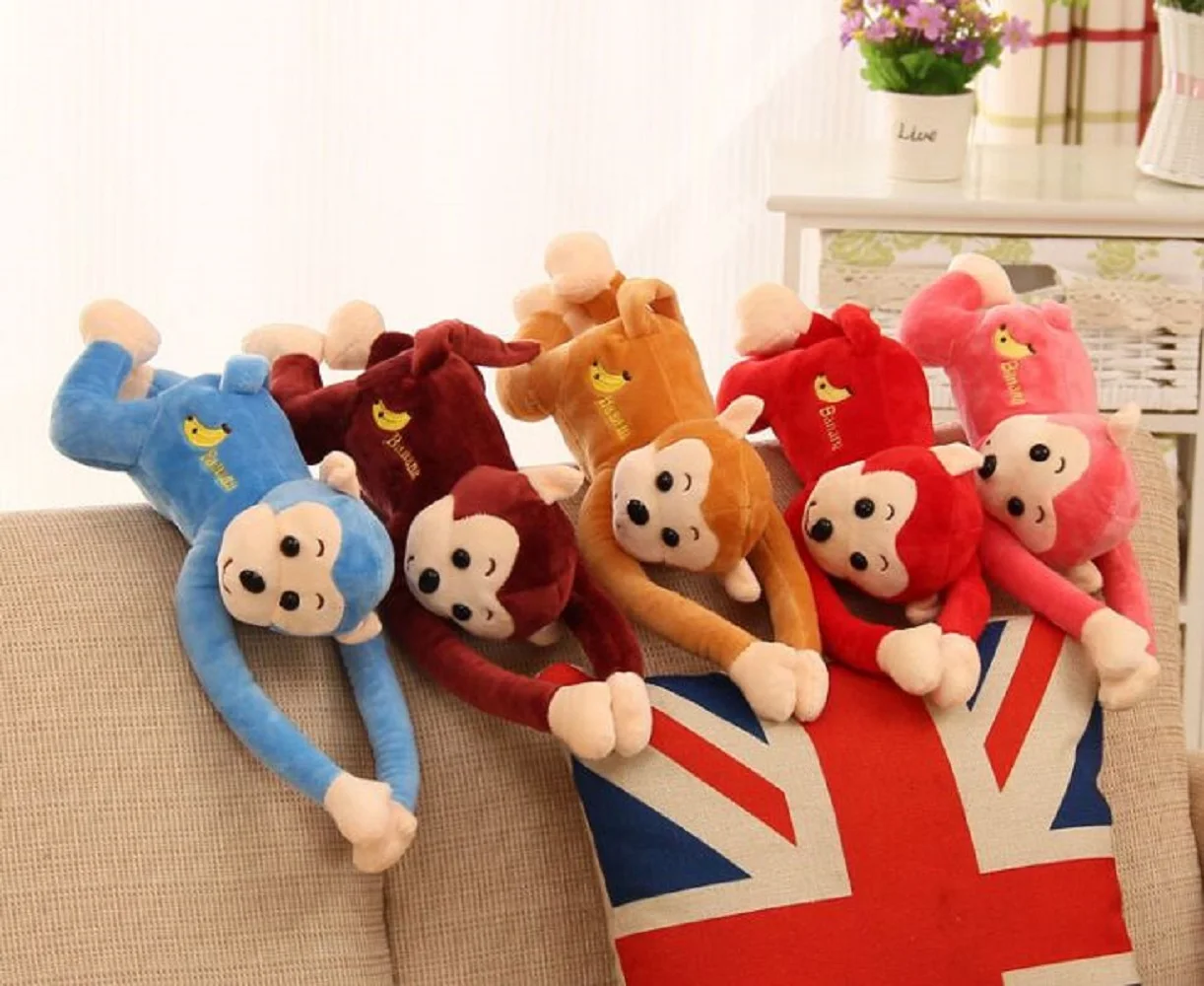 cute-plush-banana-monkey-toy-creative-stuffed-lying-monkey-doll-gift ...