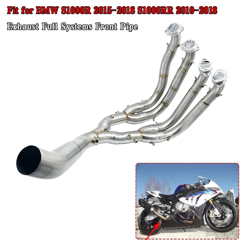 Fit-for-BMW-S1000RR-S1000R-2010-2018-60mm-Motorcycle-Exhaust-Full ...
