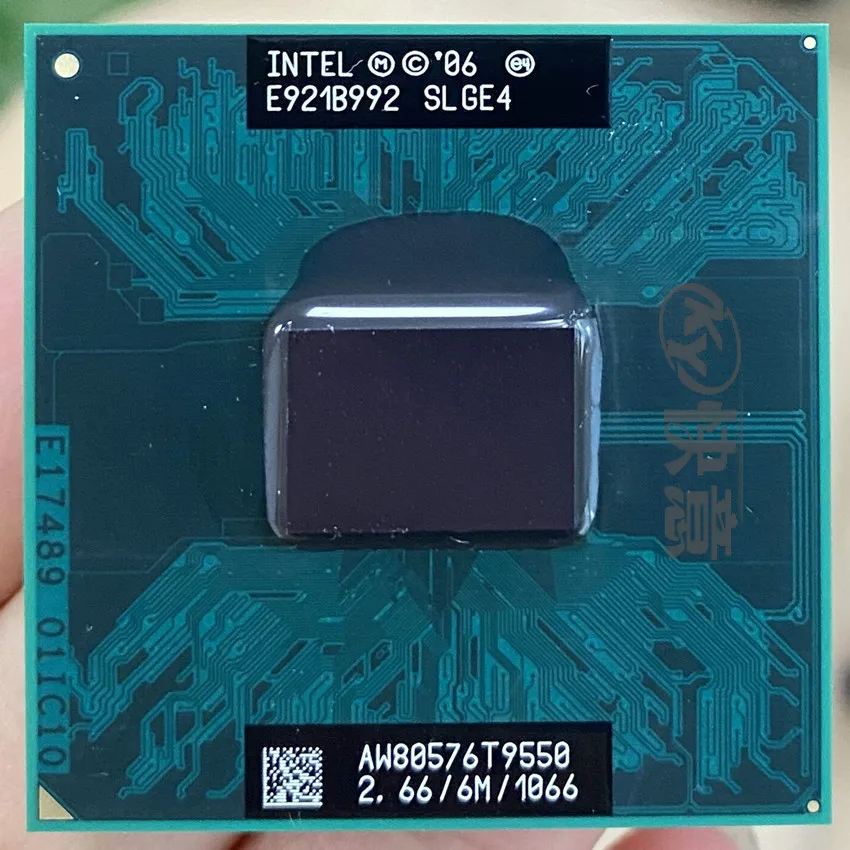 Intel Core 2 Duo T9550 SLGE4 2.66 GHz Dual-Core CPU Processor 6M 35W ...