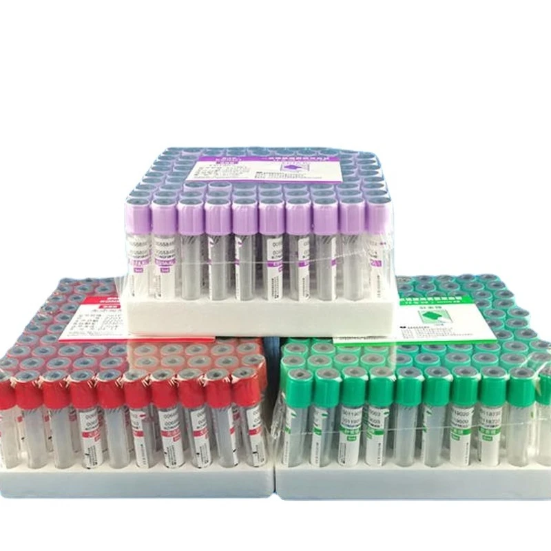 Disposable Vacuum Blood Collection Tube | Heparin Blood Tube | Edta ...