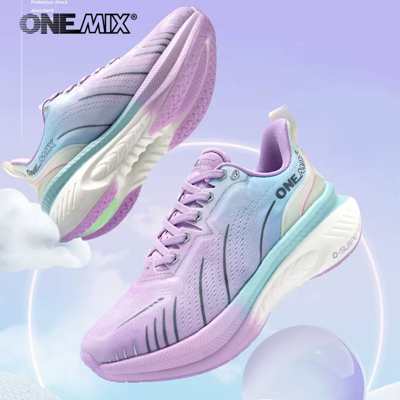 ONEMIX-2024-Cushioning-Running-Shoes-For-Men-Suitable-Heavy-Runners-Lace-Up-Sports-Women-Non ...