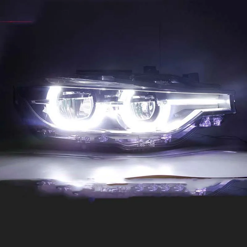 Car-LED-Daytime-Running-Light-Headlight-Turn-Signal-Dynamic-Assembly ...