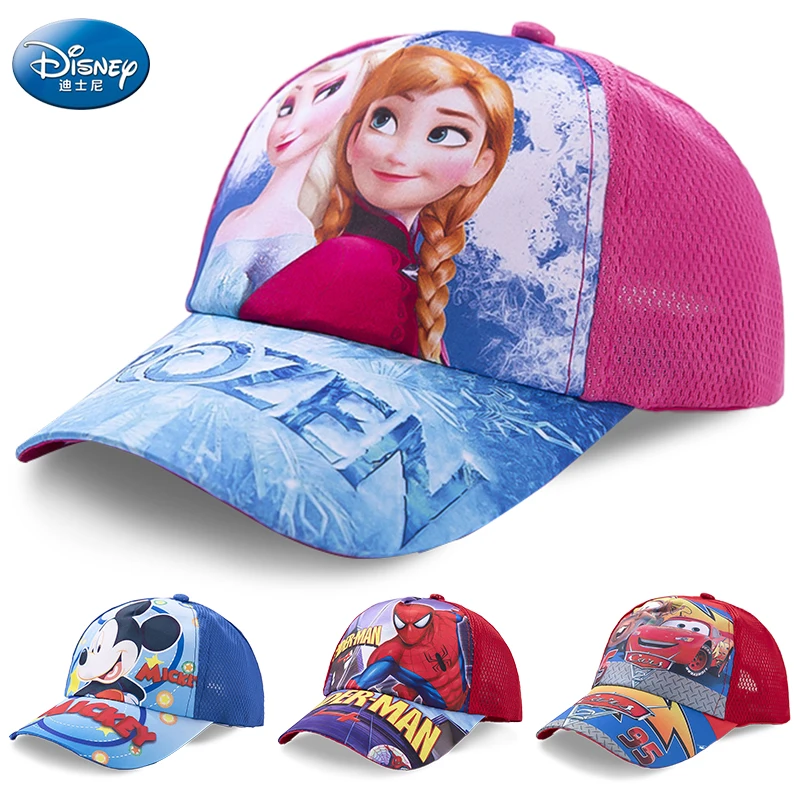 Disney-Frozen-Baseball-Cap-For-Boys-Girls-Kids-Summer-Mesh-Sun-Hats ...