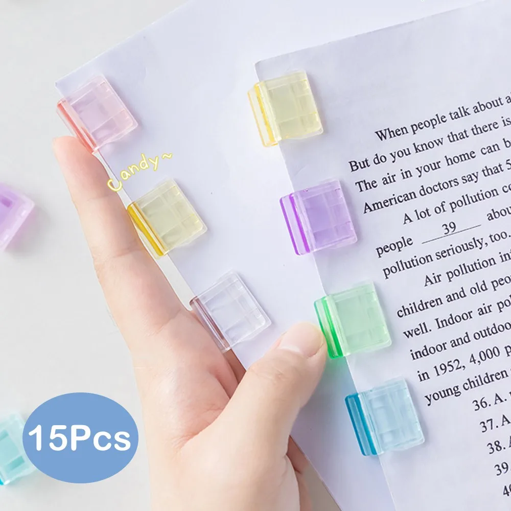 Staples Paperclip Push Clip Pusher Transparent Paper File Document ...