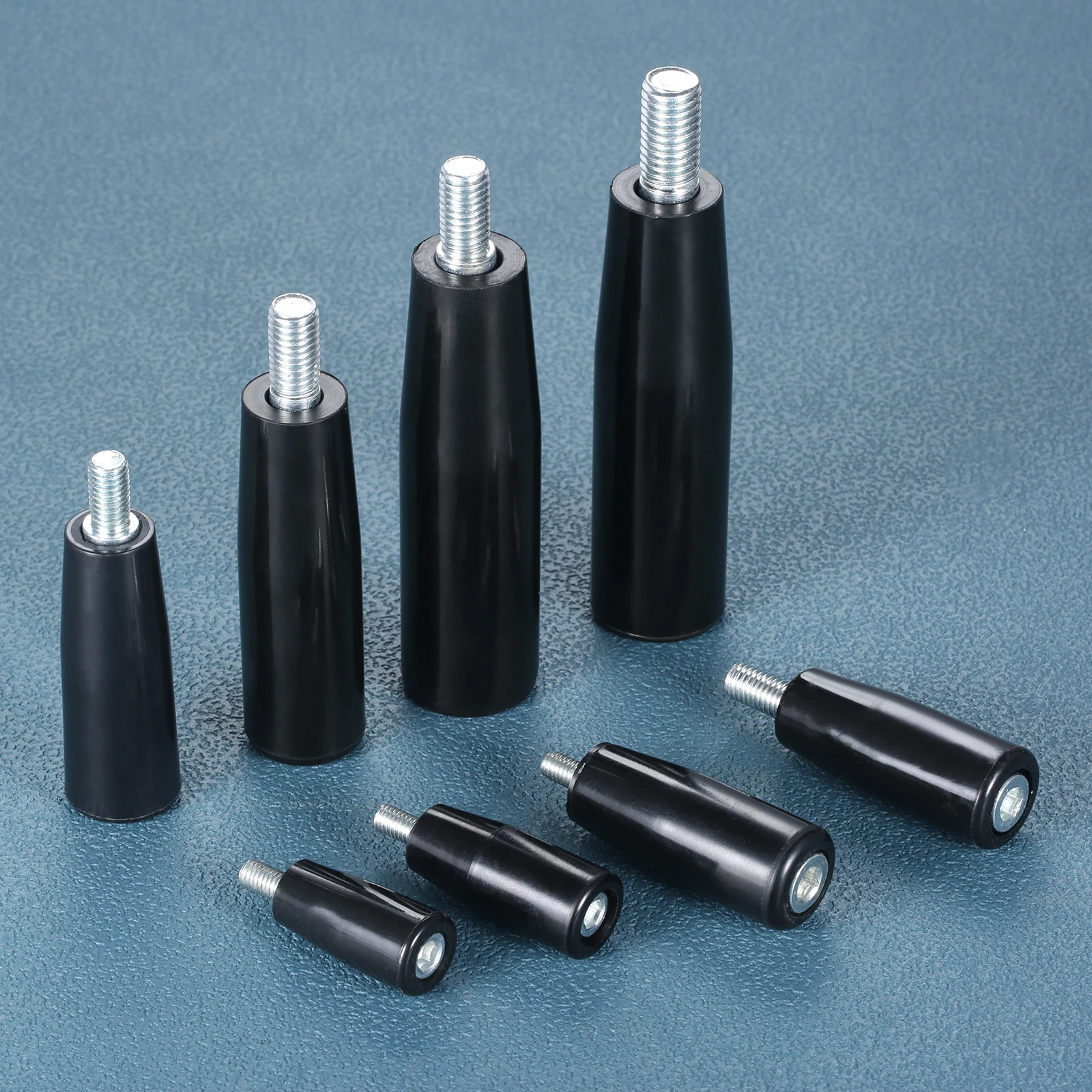 1PC-M6-M8-M10-M12-Revolving-Handwheel-Machine-Handle-Male-Threaded-Stem ...