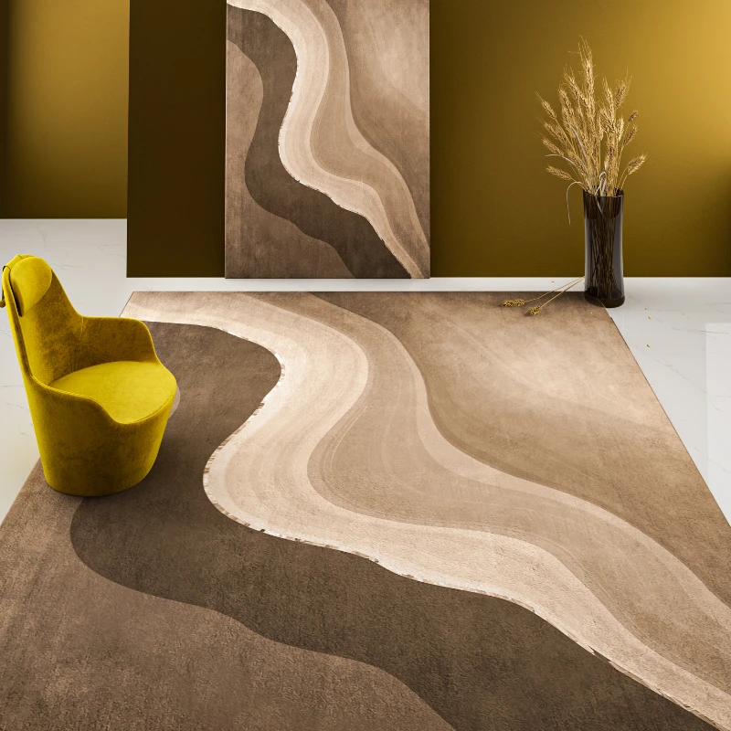 Art-Abstract-Creative-Carpet-Comfortable-Refreshing-Bedroom-Rug-Large ...