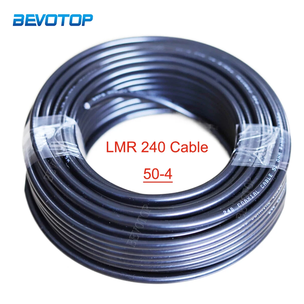 LMR240 RF Coaxial Cable 50ohm 50-4 LMR-240 Coax Pigtail Wire Antenna ...