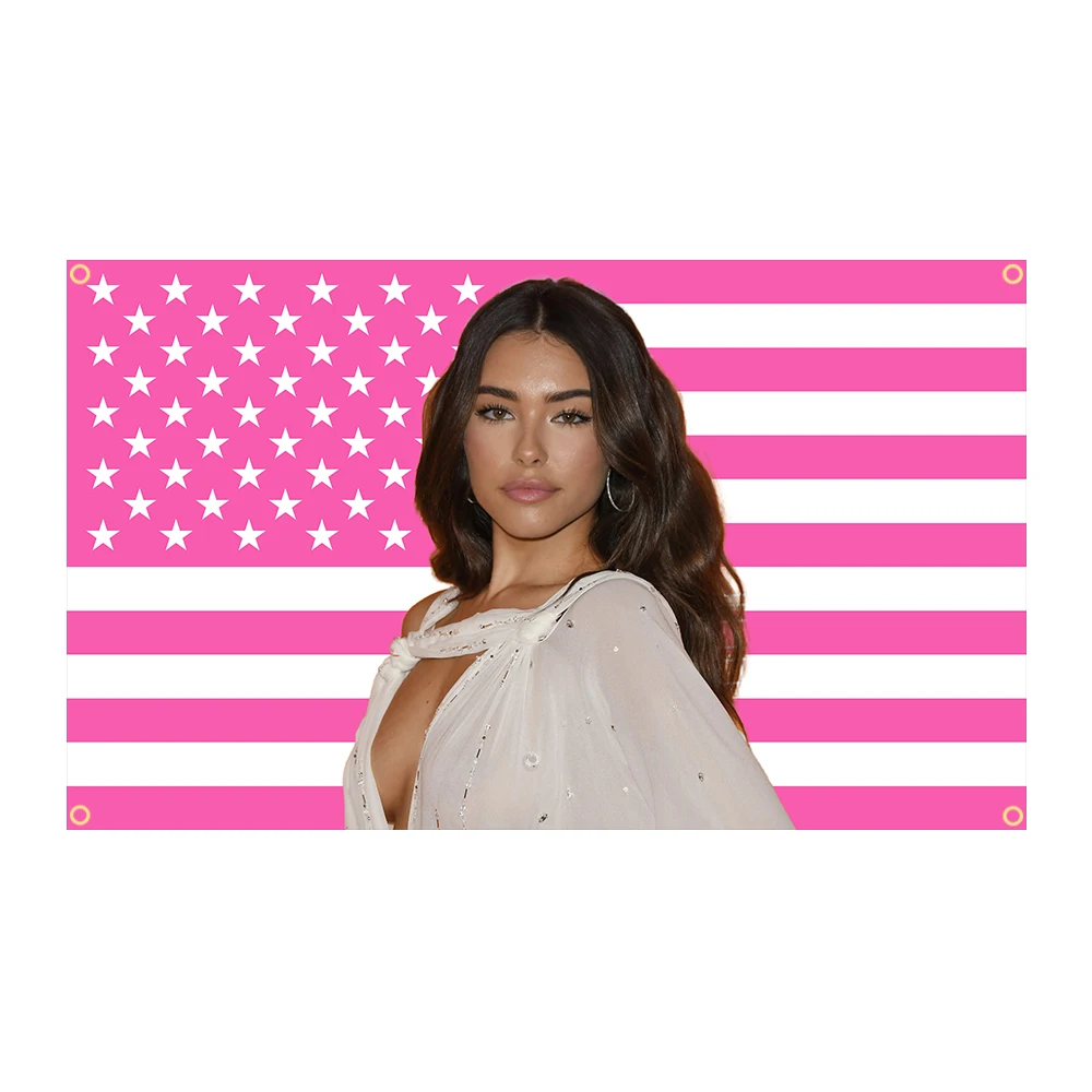 Madison Beer Pink American Pop Music Singer Art Music Tapestry Beer ...