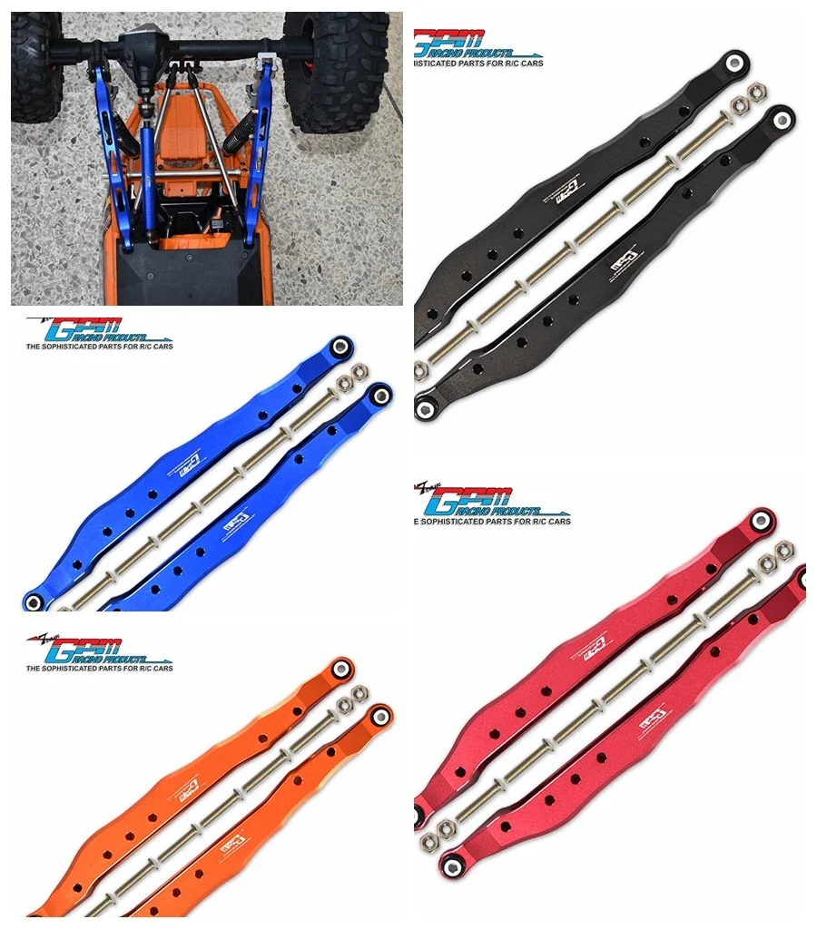 GPM Alloy Aluminum Rear Lower Frame Rod Rear Keel for Axial 1/10 RBX10 ...