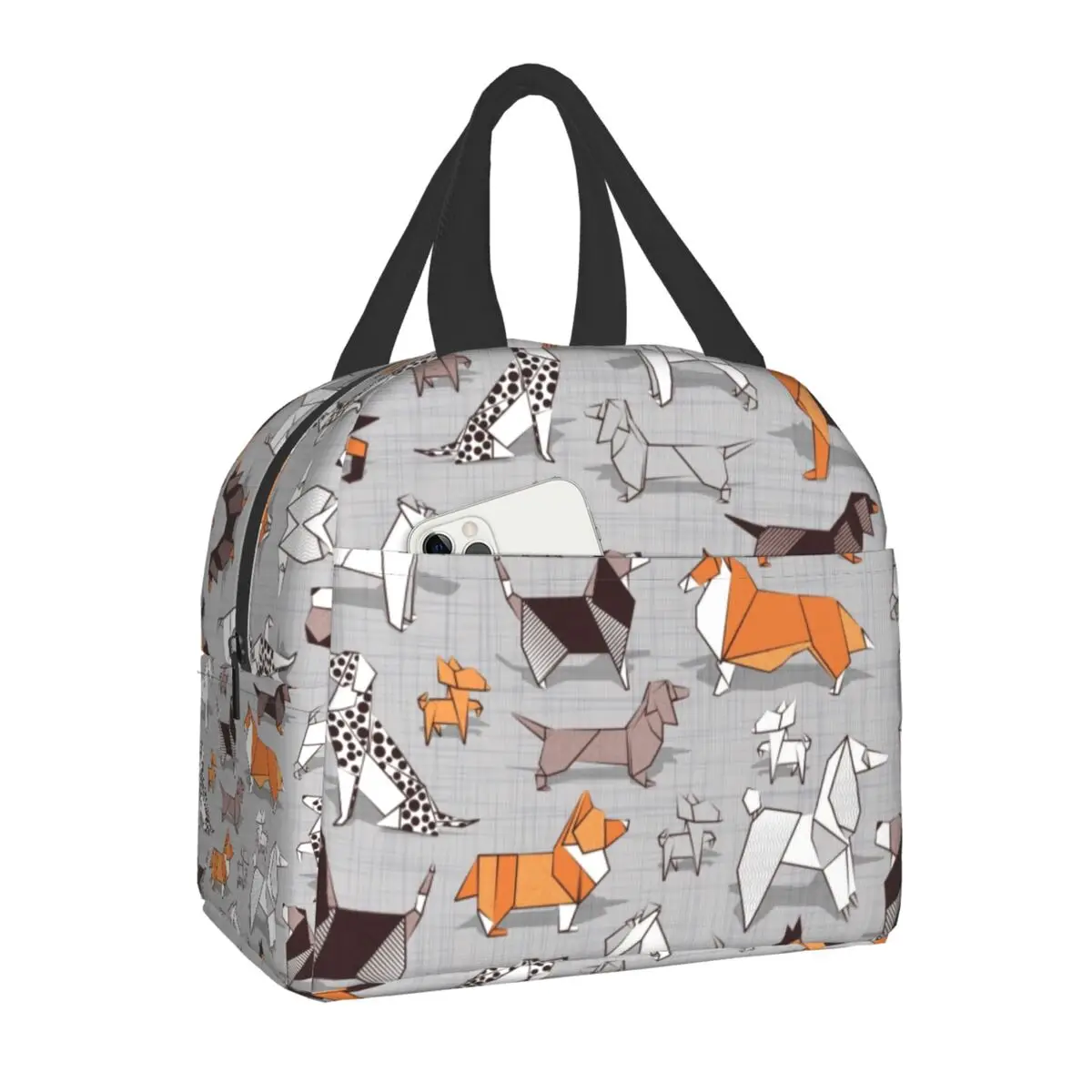 Origami-Doggie-Lunch-Boxes-for-Men-Women-Dachshund-Beagle-Terrier-Dog ...
