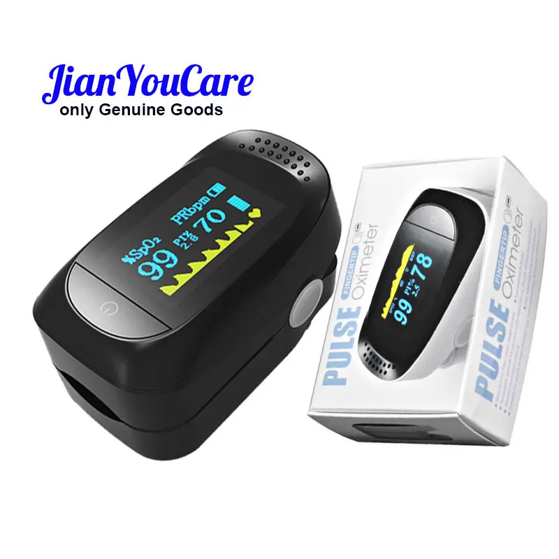 JianYouCare-Medical-Finger-Pulse-Oximeter-blood-oxygen-PR-Heart-Rate ...