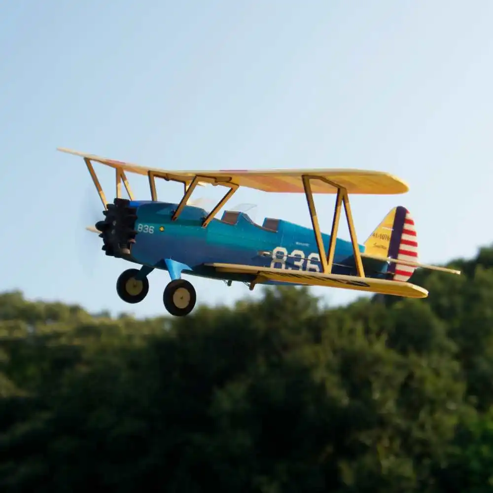 MinimumRC-PT-17-Stearman-Micro-Scale-360mm-Wingspan-KT-Foam-RC-Airplane ...