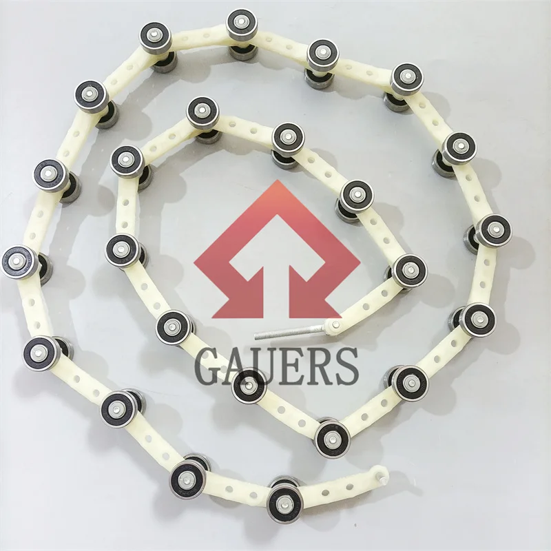 Escalator-Handrail-Newel-Chain-24-Pairs-of-Bearings-double-fork ...