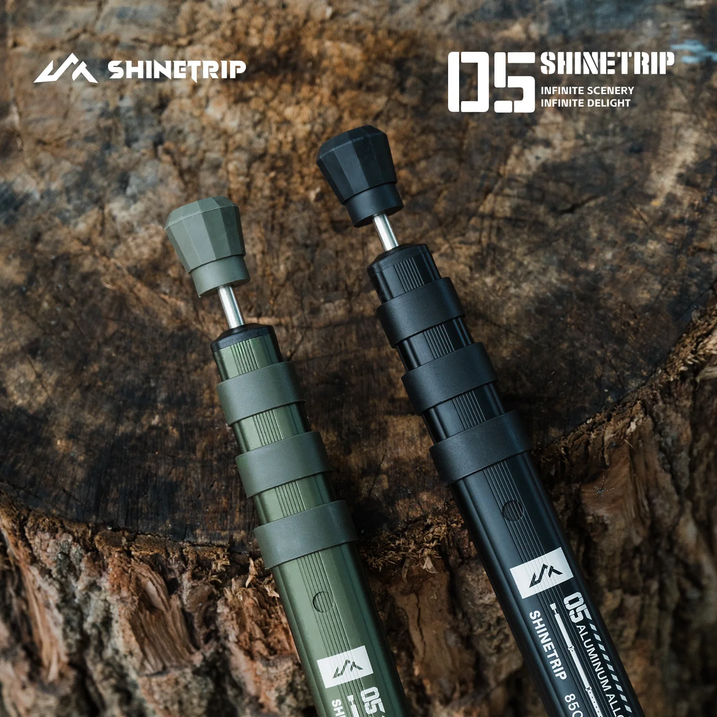 ShineTrip Mountain Fun 05 Series Locking Telescopic Canopy Pole 2.8m ...