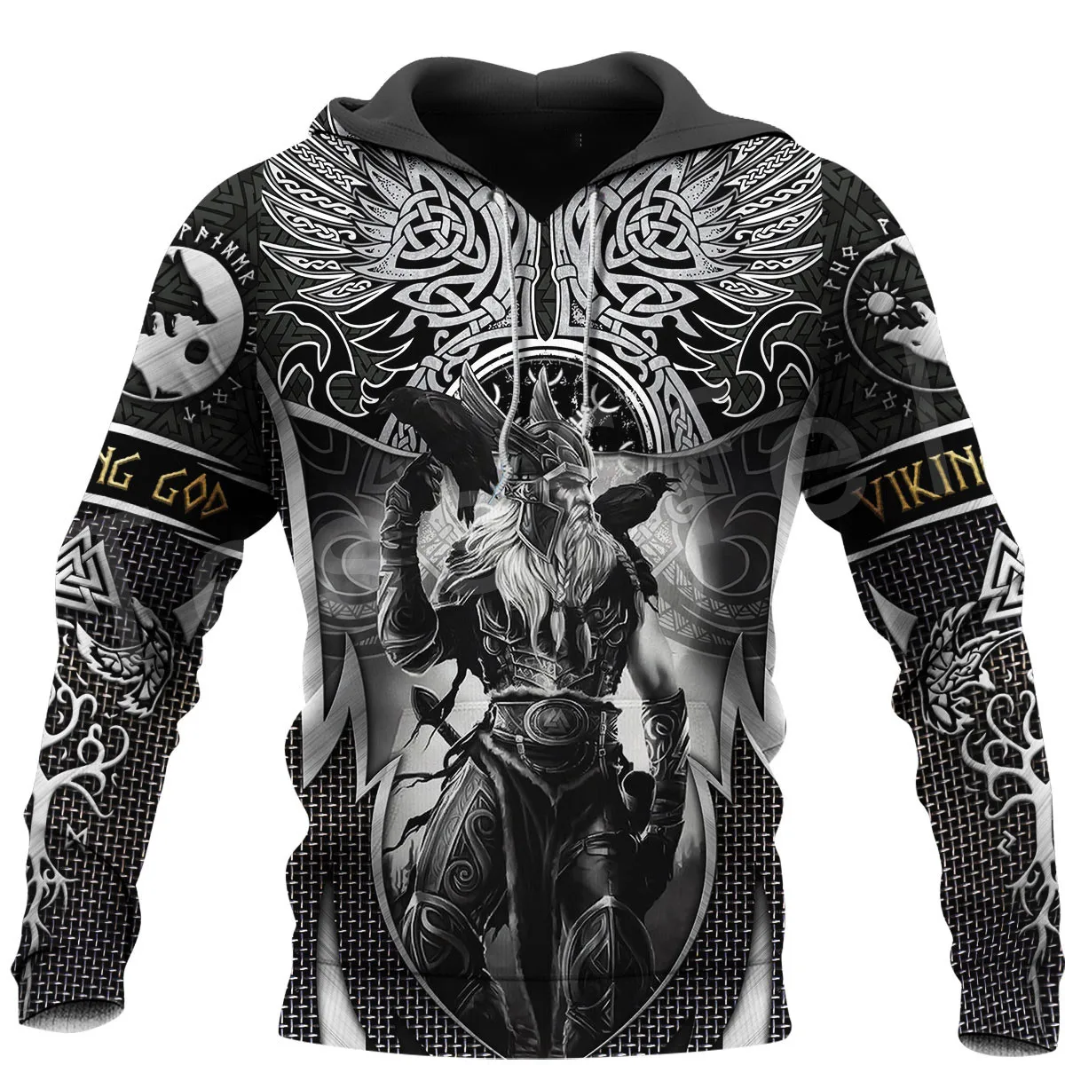 Sweat-capuche-imprim-t-te-de-mort-viking-3D-pour-hommes-sweats-capuche ...