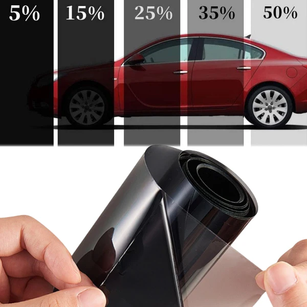 1Roll Car Sun Shade Window Tint Film Solar UV Protection Heat UV Block ...