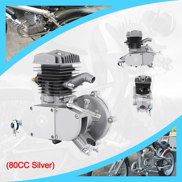 Bicycle Gasoline Engine | 50/80/100CC Bicycle Gasoline Engine Head | 2 ...
