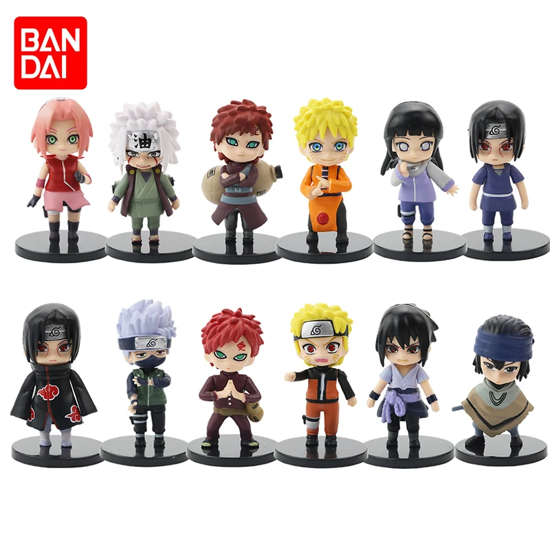 Figuras de acción de Naruto para niños, 12 unids/set, Uzumaki, Naruto ...