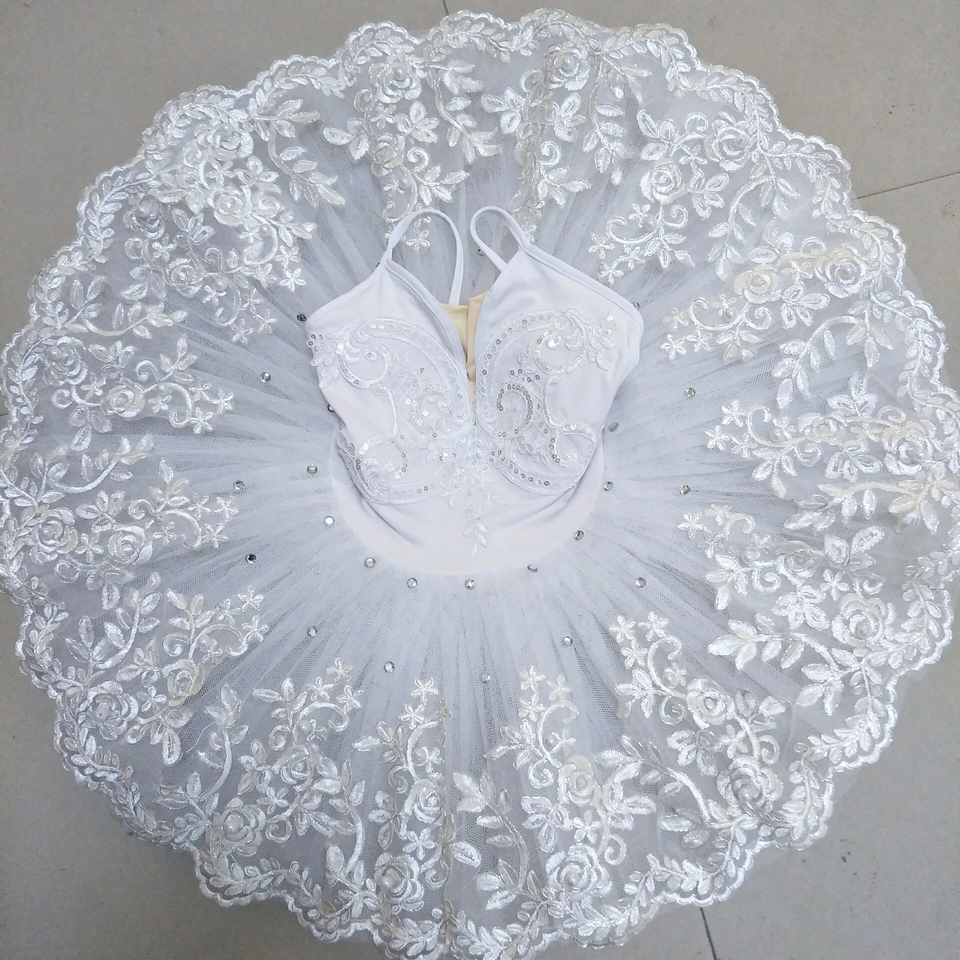 Professional-Ballet-Tutu-Women-Adult-Ballet-Dress-Girls-Kids-Stage-Wear ...