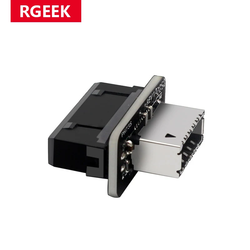 RGEEK USB 3.0 Internal Header to USB 3.1/3.2 Type C Front Type E ...
