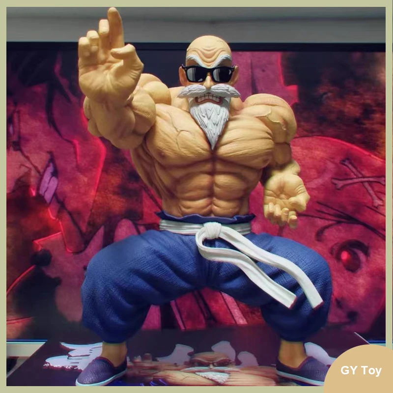 24cm-Anime-Dragon-Ball-Z-Master-Roshi-Kame-Sennin-Strength-Muscle ...