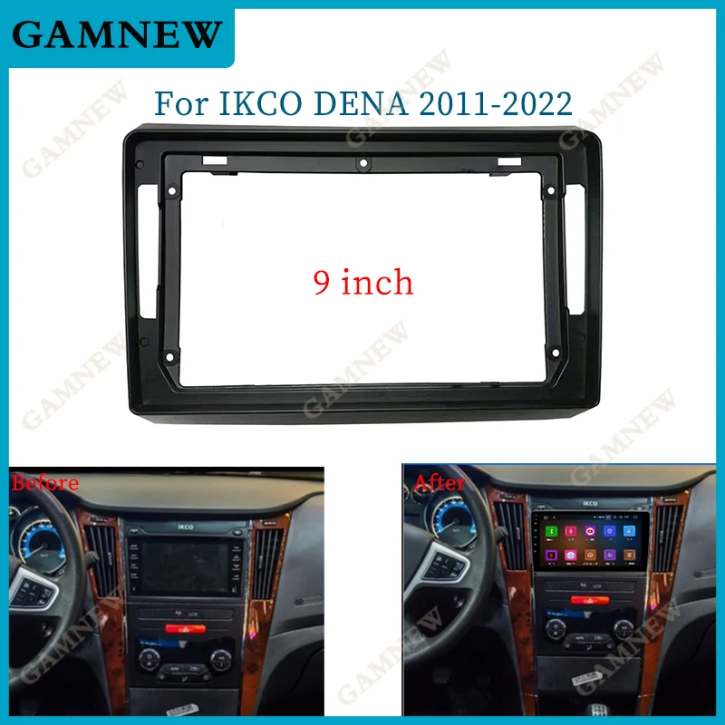 9-Inch-Car-Frame-Fascia-Adapter-Decoder-Android-Radio-Dash-Fitting ...