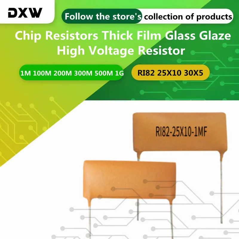 2PCS/Lot RI82 1M 100M 200M 300M 500M 1GOhm Chip Resistors Thick Film ...