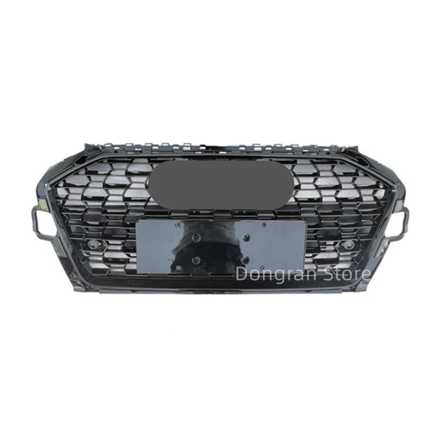 RS4-R-Style-Honeycomb-Front-Grille-For-Audi-A4-B9-2020-2021-2022-Car ...