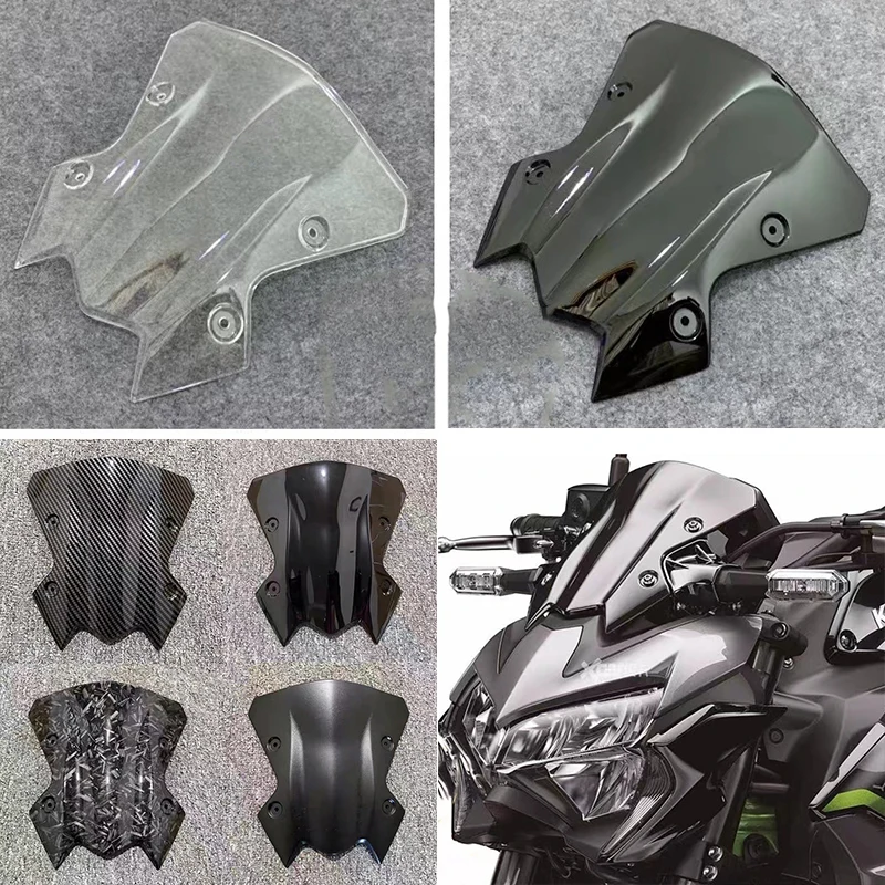 Z900 Motorcycle Double Bubble Windshield WindScreen Screen For Kawasaki ...