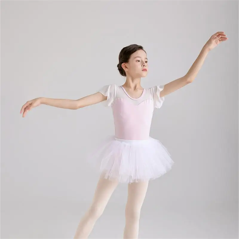 Fashion-High-Quality-Kids-Girls-Children-Child-Dance-Practice-Wear-Soft ...