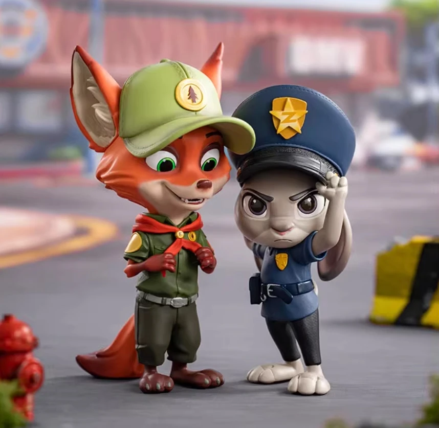 Movie Zootopia Animals Rabbit Judy Hopps Fox Nick Wilde Gary Snake Car ...