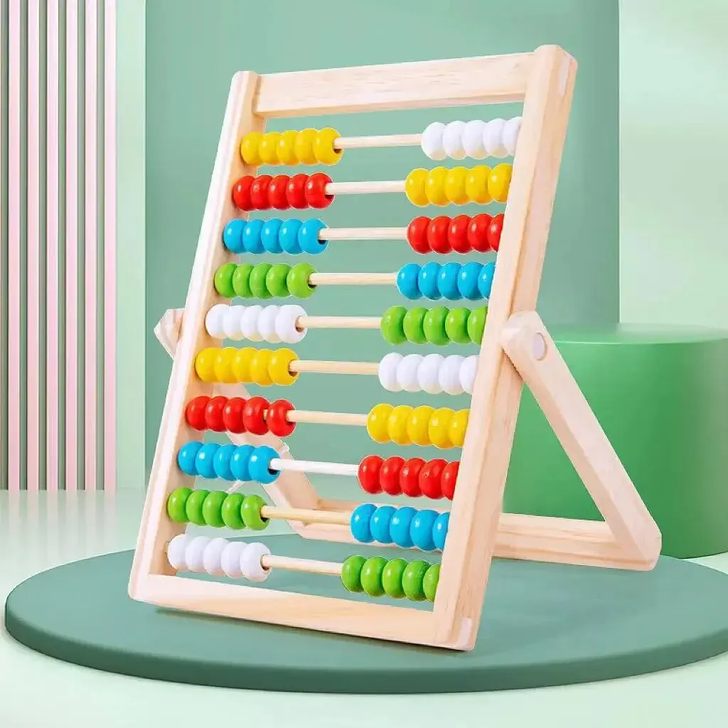 Children-s-Bead-Counting-Frame-Early-Education-Enlightenment-Math-Tools ...