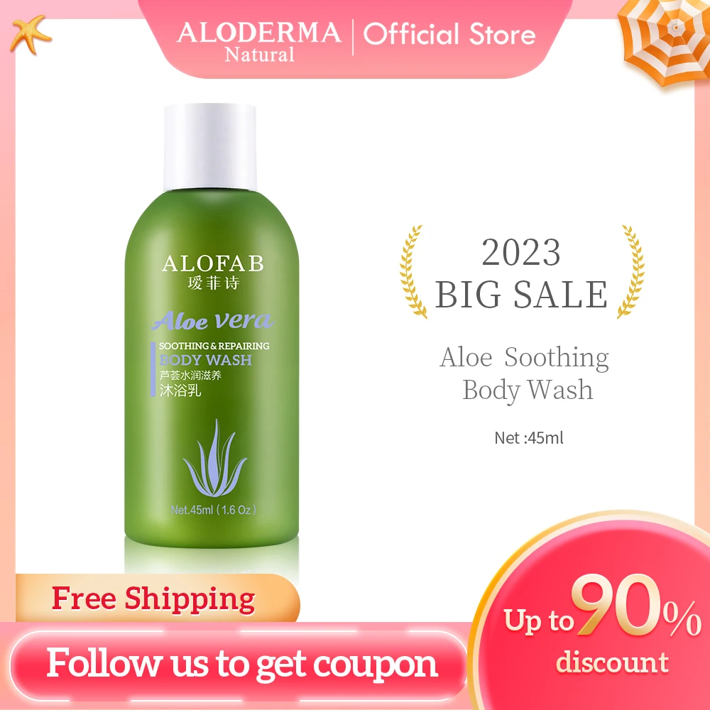ALOFAB Aloe Vera Moisturizing Body Wash 45ml/460ml/720ml| | - AliExpress