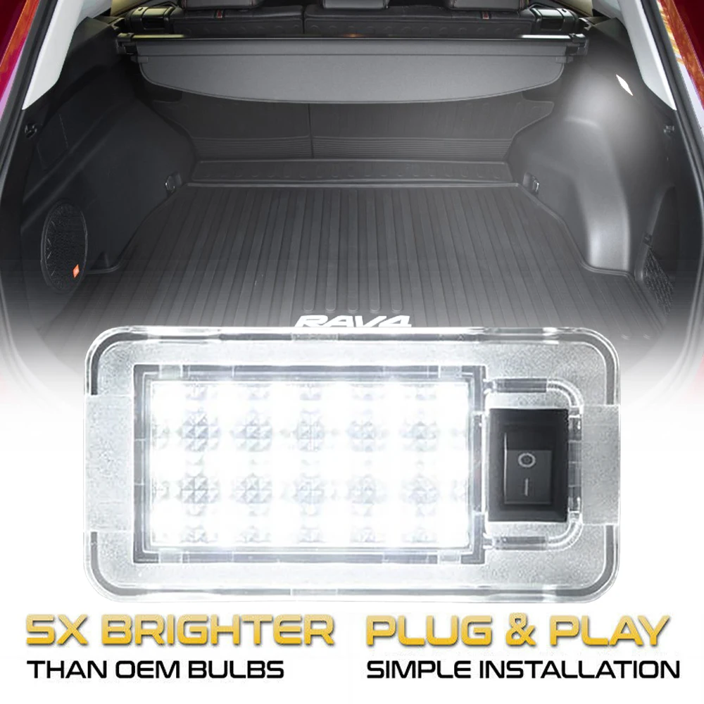 LED-Luggage-Compartment-Light-Trunk-Cargo-Lamps-For-Toyota-RAV4-MK5 ...