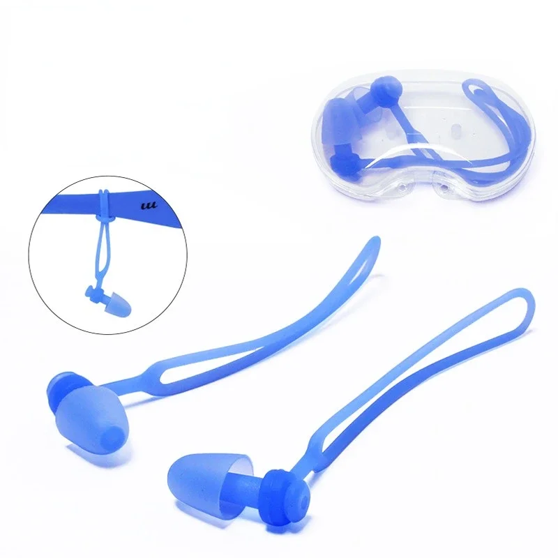 Swimming-Earplugs-Waterproof-Nose-Clip-Prevent-Water-Noise-Reduction ...